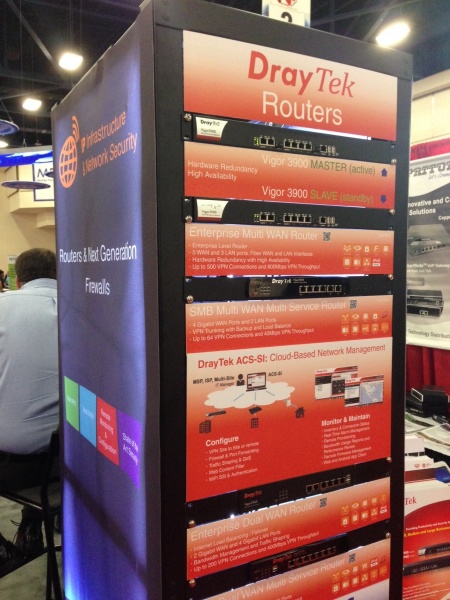 Live DrayTek Network Captures ITEXPO Attendees | ABP TECH